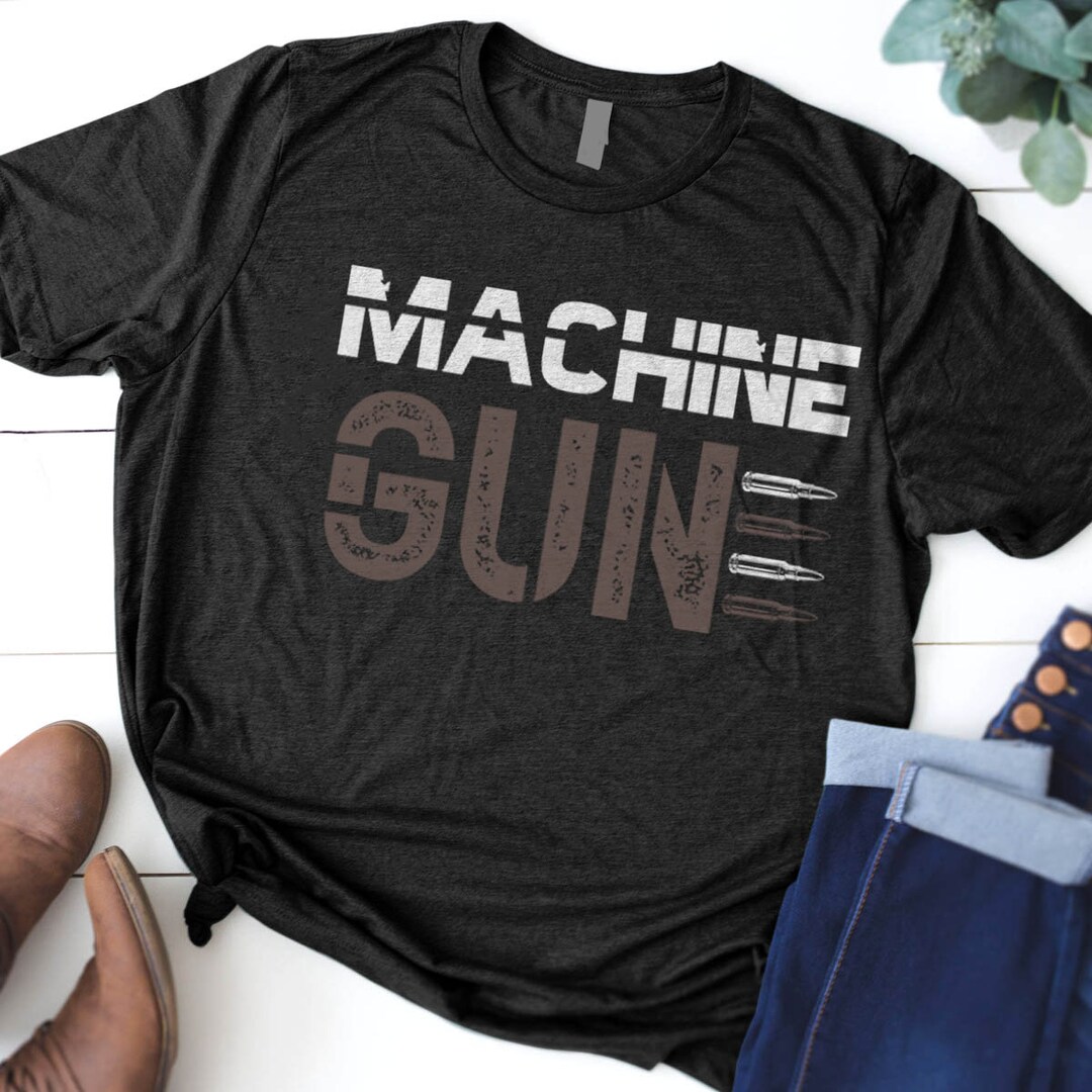 Machine Gun T Shirt Joy Funny Ugly Sweater Gun 2nd Amendment - Etsy