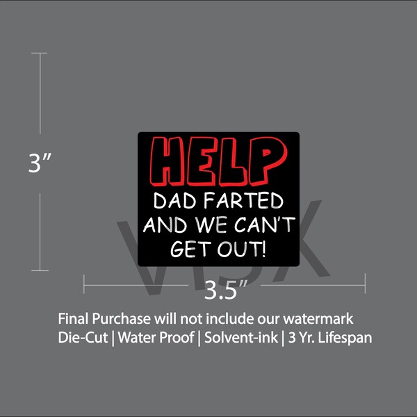 Fart Bumper Sticker - Etsy