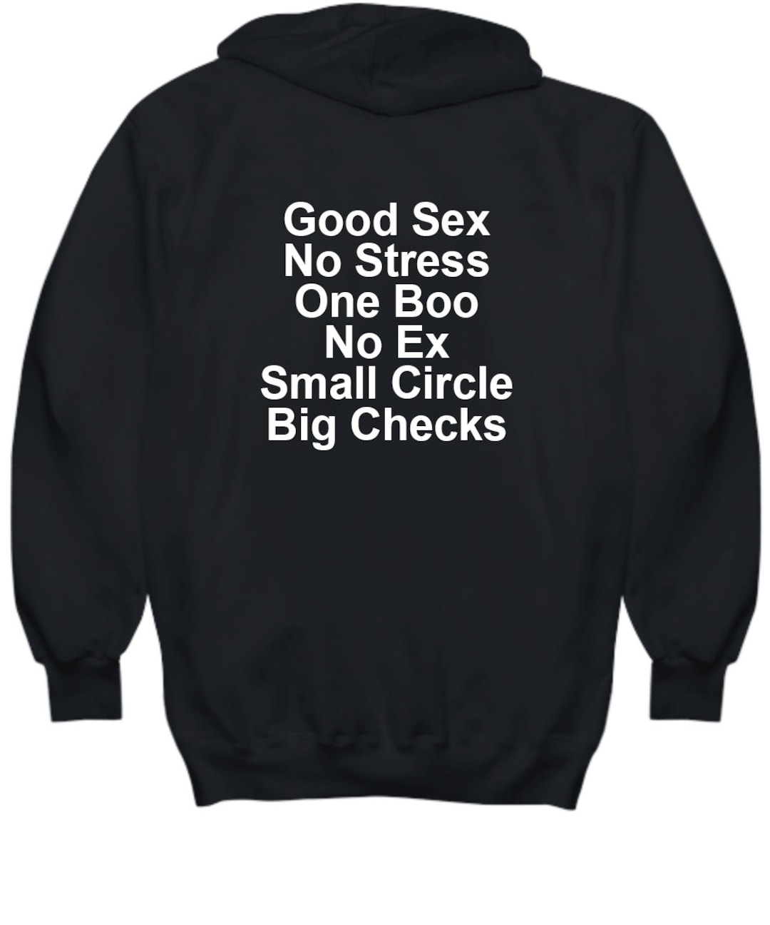 Good Sex No Stress One Boo No Ex Small Circle Big Checks Funny - Etsy