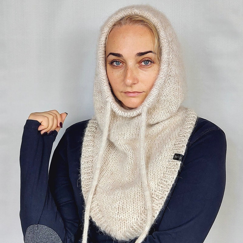 Hood Scarf Fuzzy - Etsy