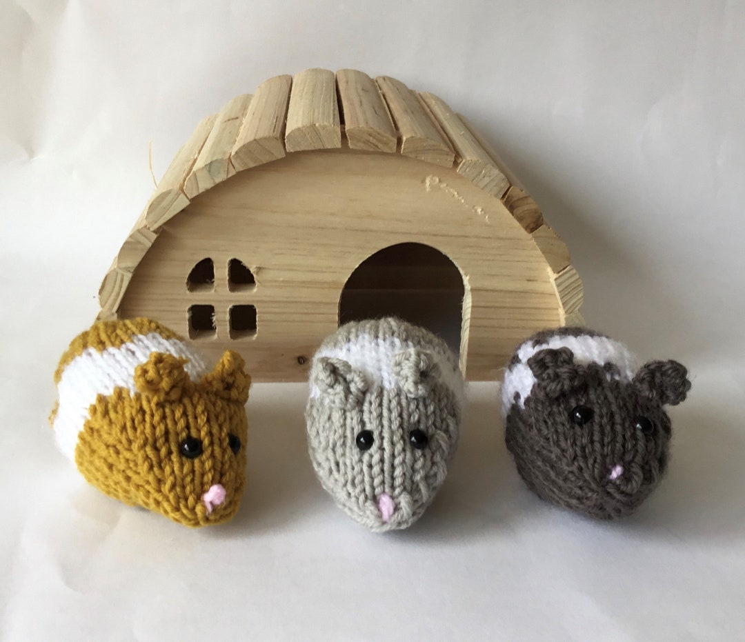 Knitting Pattern to Make Hamster Pdf Download - Etsy