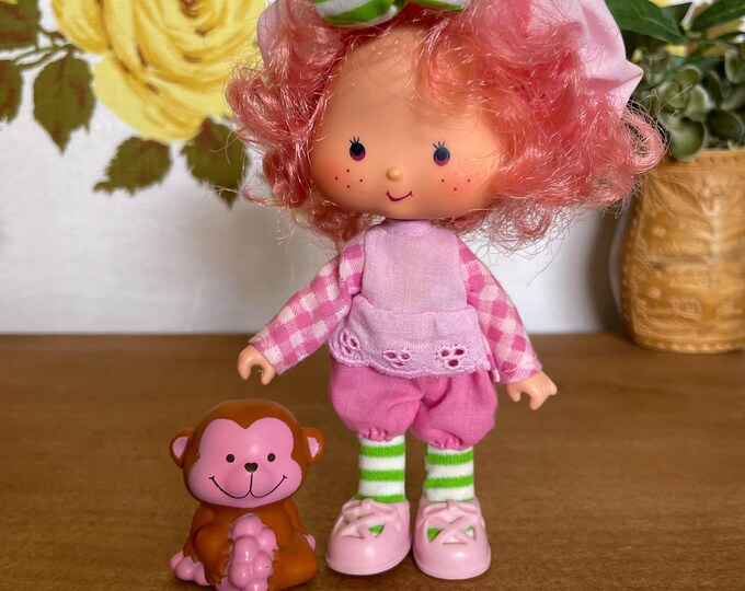 Raspberry Tart With Rhubarb Pet - Strawberry Shortcake Friend - Kenner ...