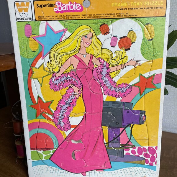 Barbie Puzzle - Etsy