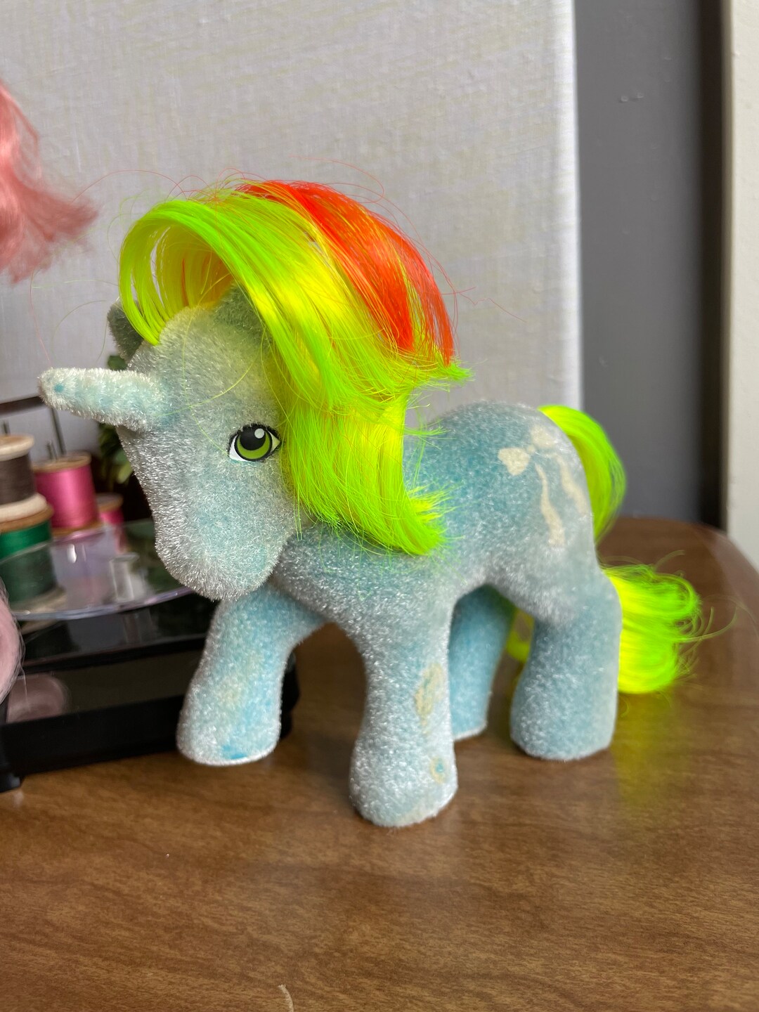 My Little Pony ribbon G1 so Soft Unicorn Hasbro 1986 - Etsy