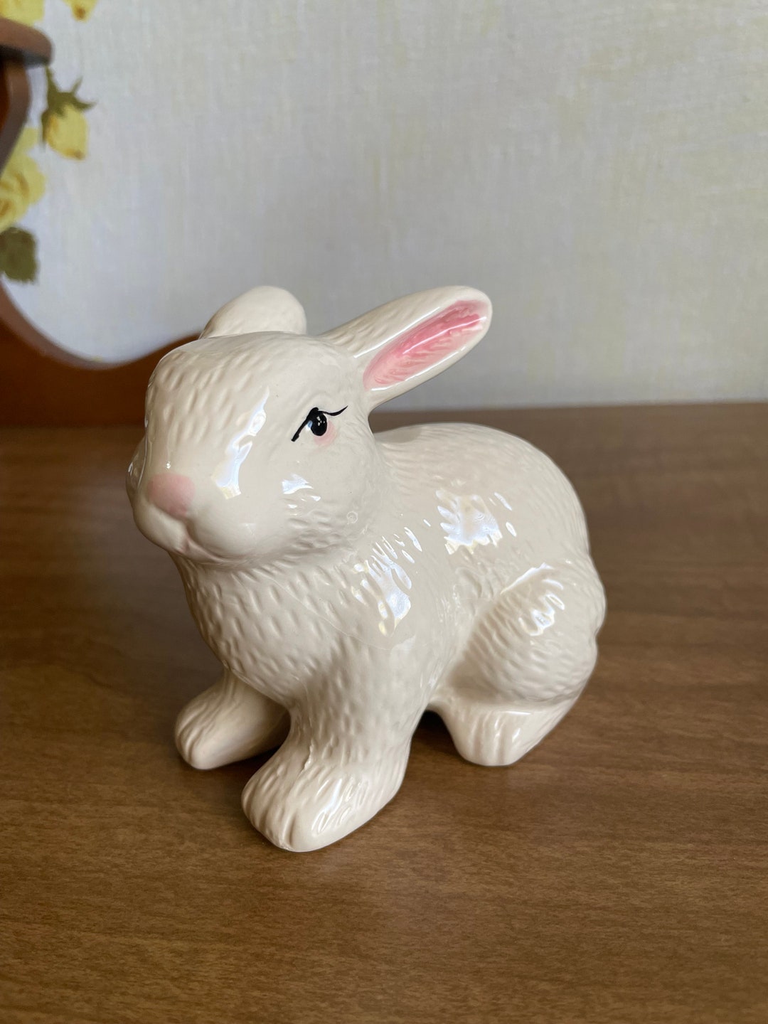 Vintage Ceramic Bunny Rabbit - Etsy