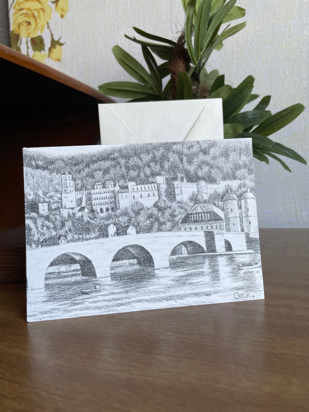 Blank Ann Adams Greeting Card 1973 - Etsy