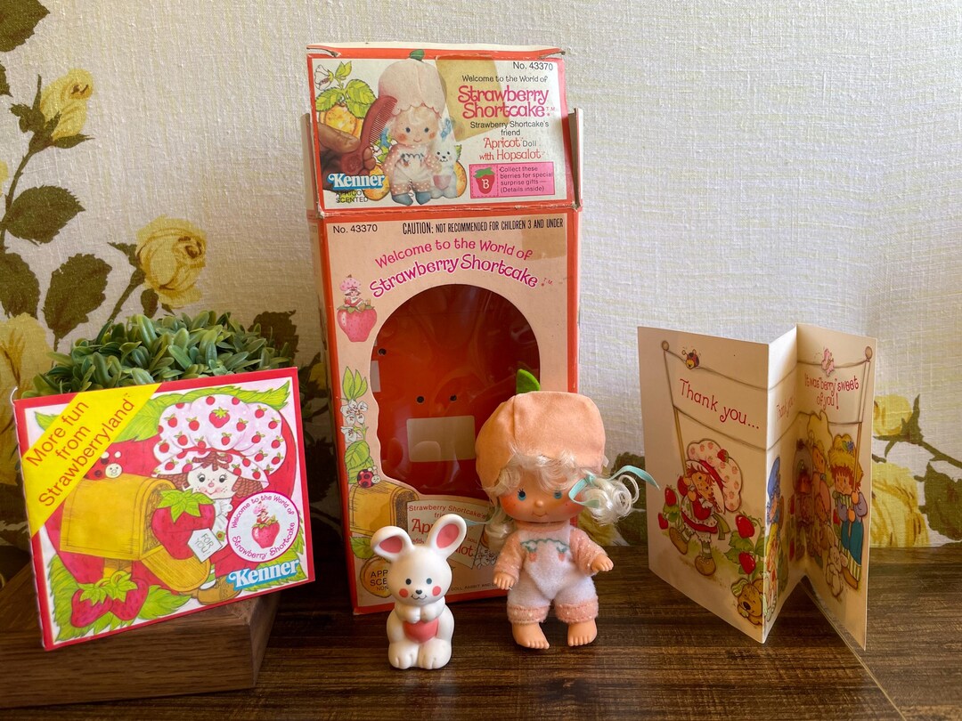 Apricot With Hopsalot in First Issue Original Box - Strawberry ...