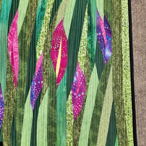 Hanging Quilt, Wall Hanging, Wall Quilt, Quilted Wall Hanging, Flower ...