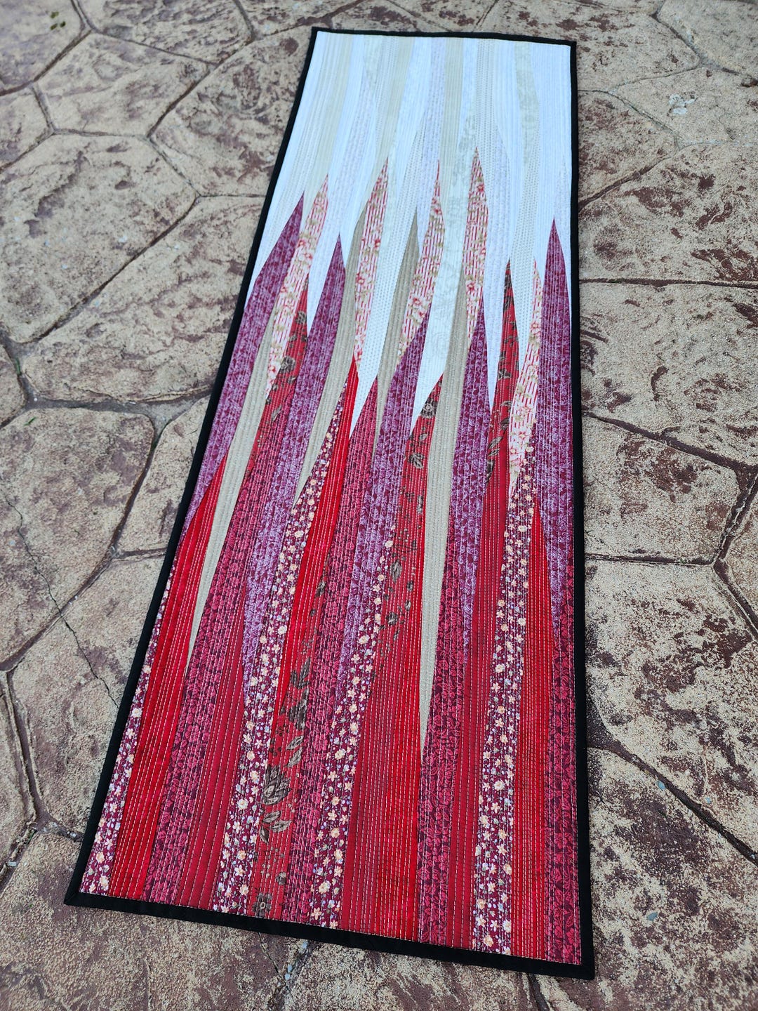 Quilted Table Runner, Table Runner, Wall Hanging, Quilted Wall Hanging ...