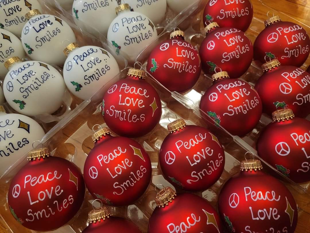 Customized Christmas Bulbs - Name, Character - Custom Ornaments - Peace ...