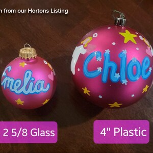 Employer/business Customized Christmas Bulbs - Name, Character, Special ...
