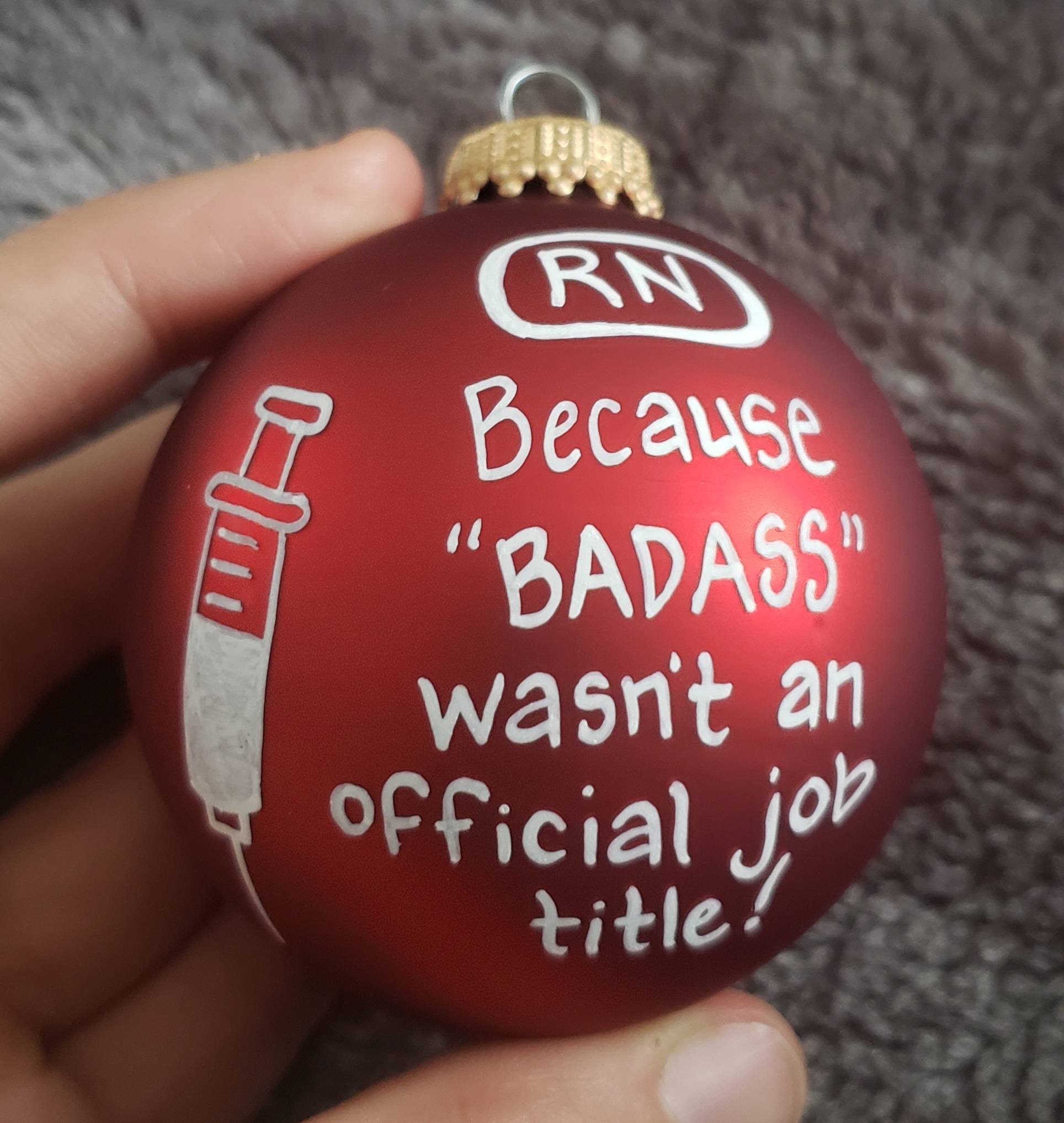 Customized Christmas Bulbs Name Character Special Font | Etsy