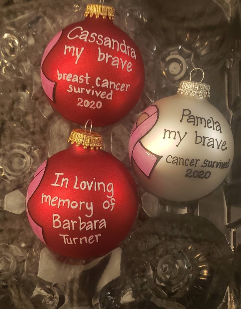 Customized Christmas Bulbs Name Character Special Font | Etsy