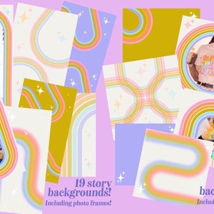 Vintage Rainbow Logo Design - Customize With Your Brand Name | 70s Logo ...