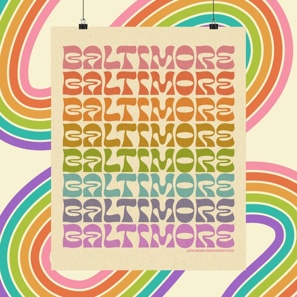 Baltimore Art - Etsy