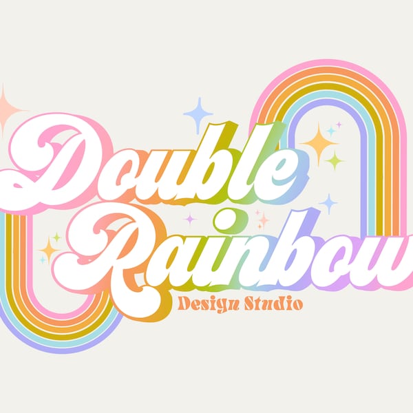 Retro Logo Design - Etsy