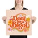 Dont Be a Bigot Poster Dont Be a Bigot Art Anti Bigot Art Anti Bigotry ...