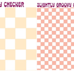 A Checkered Trip Pattern Bundle - Vector & PNGS - Checkerboard ...