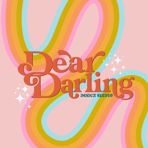 Retro Rainbow Logo Design - Customize With Your Brand Name | 70s Logo ...