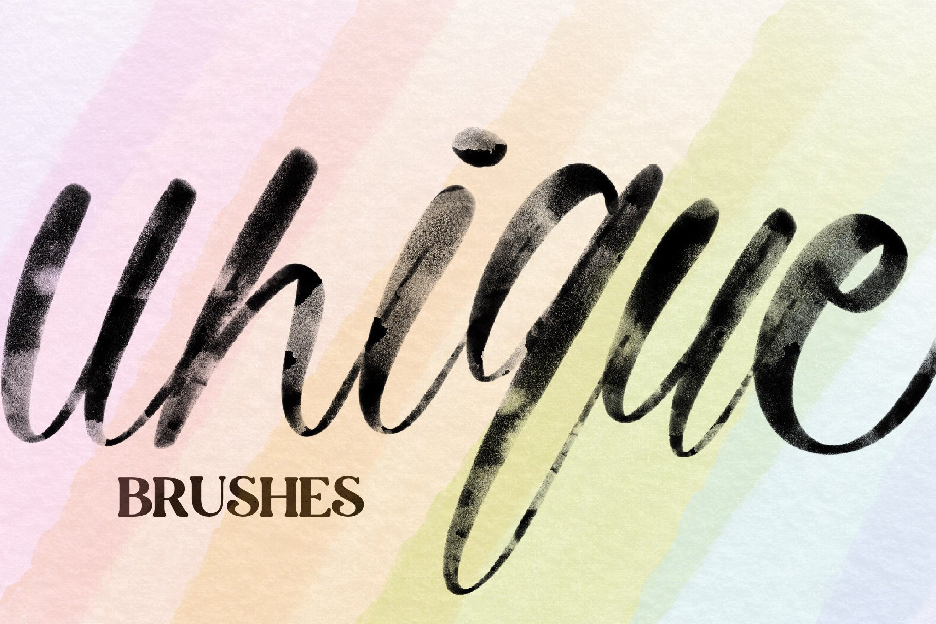 Lettering Procreate Brush Set Procreate Lettering Brushes - Etsy