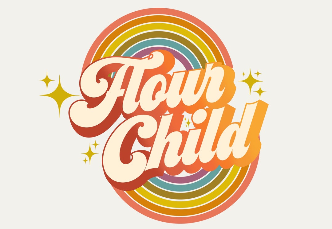 Retro Rainbow Logo Design - Customize With Your Brand Name | 70s Logo ...