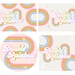 Warm Vintage Rainbow Logo Design | 70s Logo | Retro Rainbow 70s Logo ...