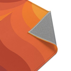 70s Boho Star and Wave Area Rug | 70s Rugs | 70s Rainbow Rug | 70s Boho ...