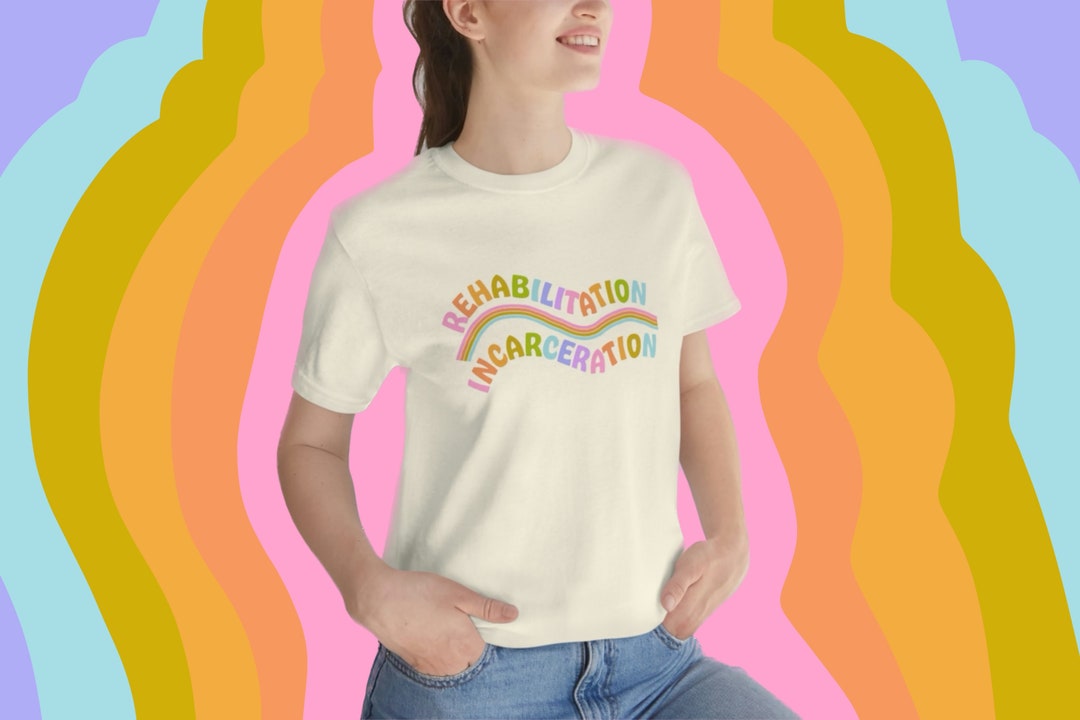 Rehabilitation Over Incarceration Short Sleeve Tee Rehab Shirt ...