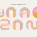 Warm Vintage Rainbow Logo Design | 70s Logo | Retro Rainbow 70s Logo ...