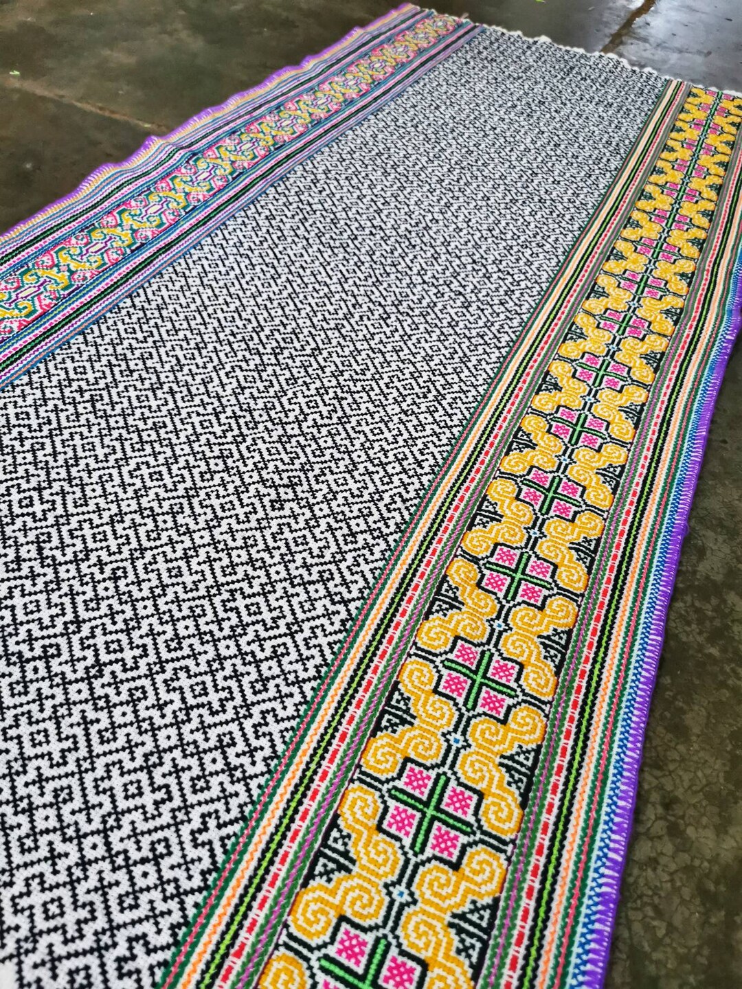 131xx61cm-shipibo Textile Ayahuasca Art Altar Cloth Shamanic Clothing ...
