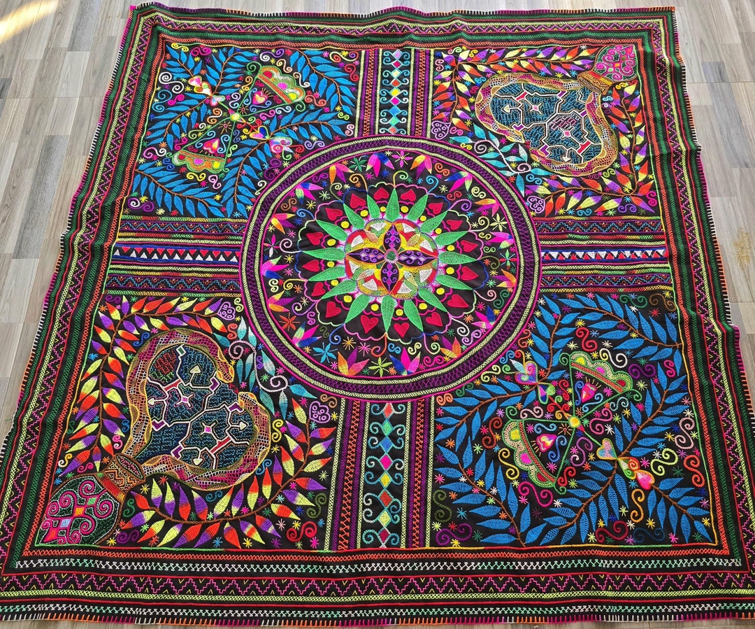 144x145cm Icarus of Anaconda Cosmic Medicinal Ayahuasca Flower ...