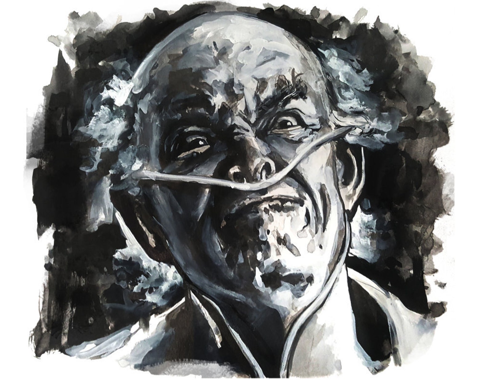 Ding Ding Ding! - Hector Ink Portrait From Breaking Bad - Etsy