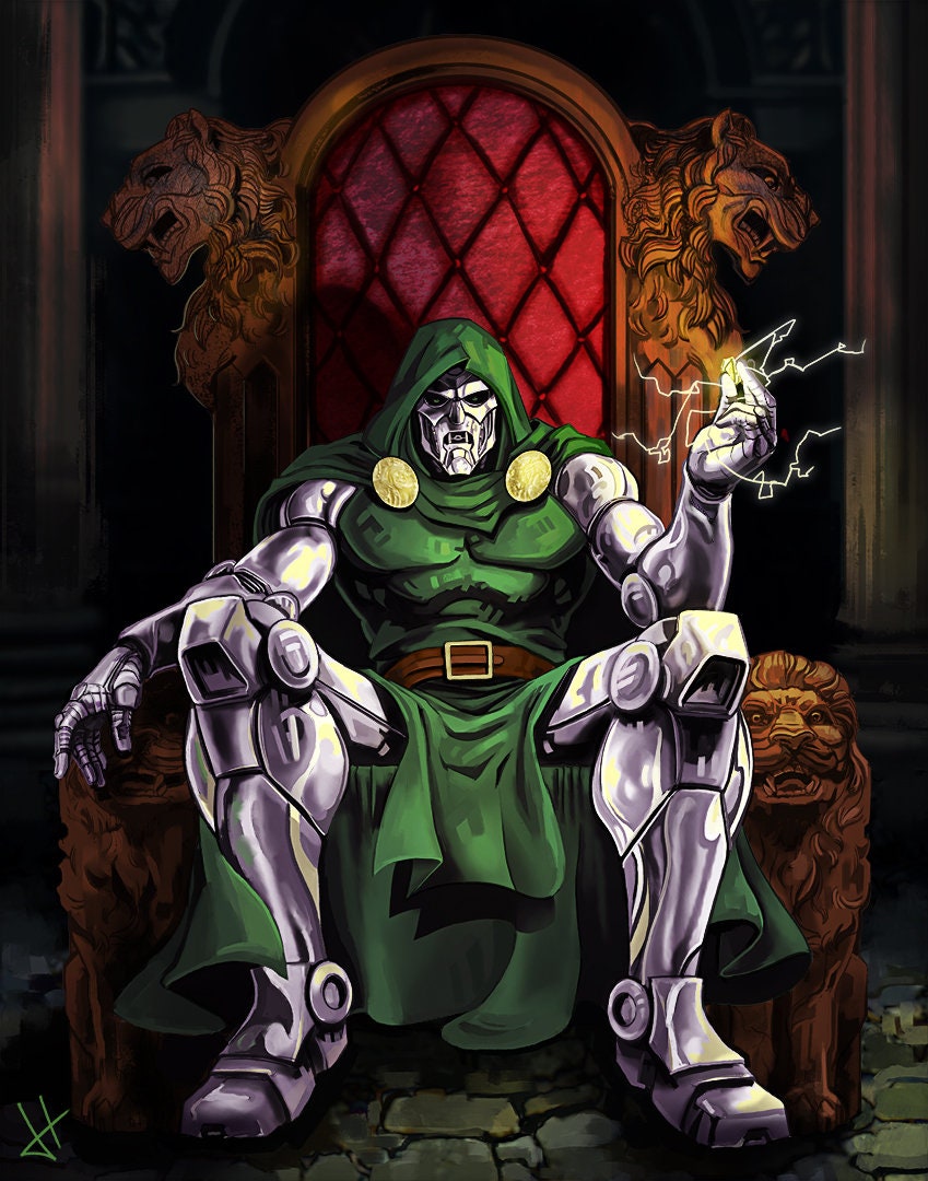 Victor Von Doom - Dr Doom - Etsy