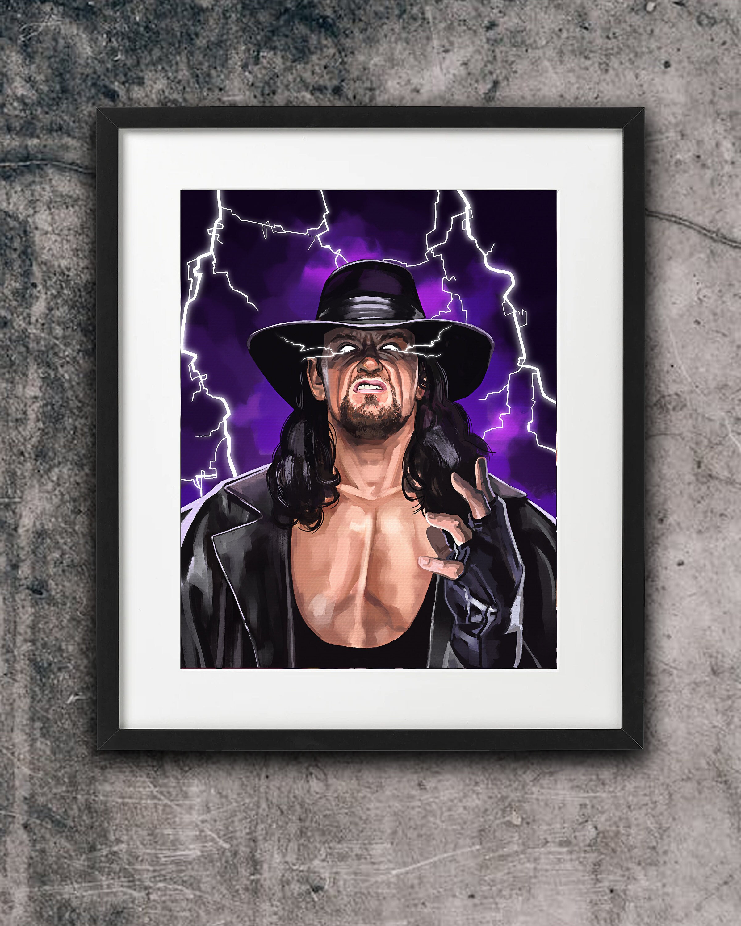 The Undertaker Wrestler Art