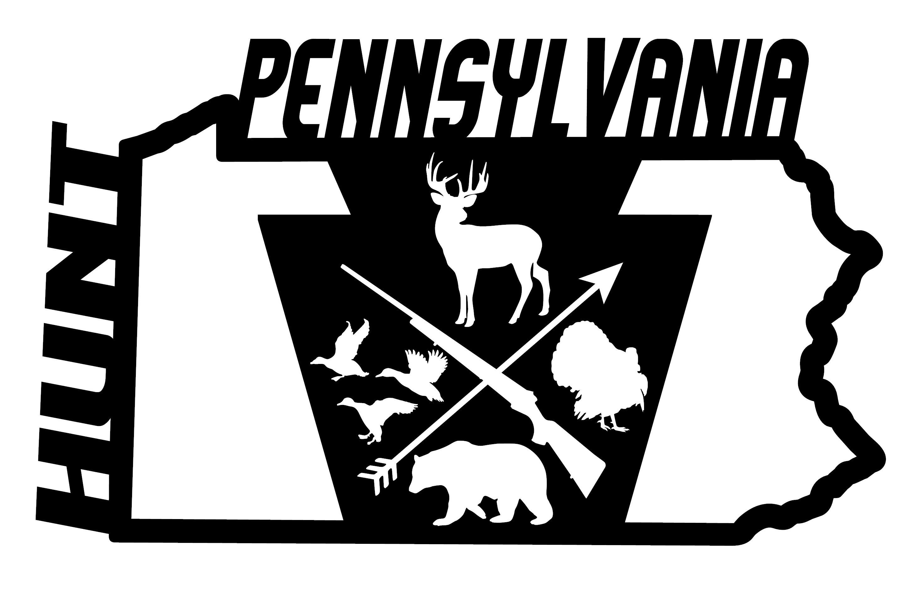Hunt Pennsylvania Decal - Etsy