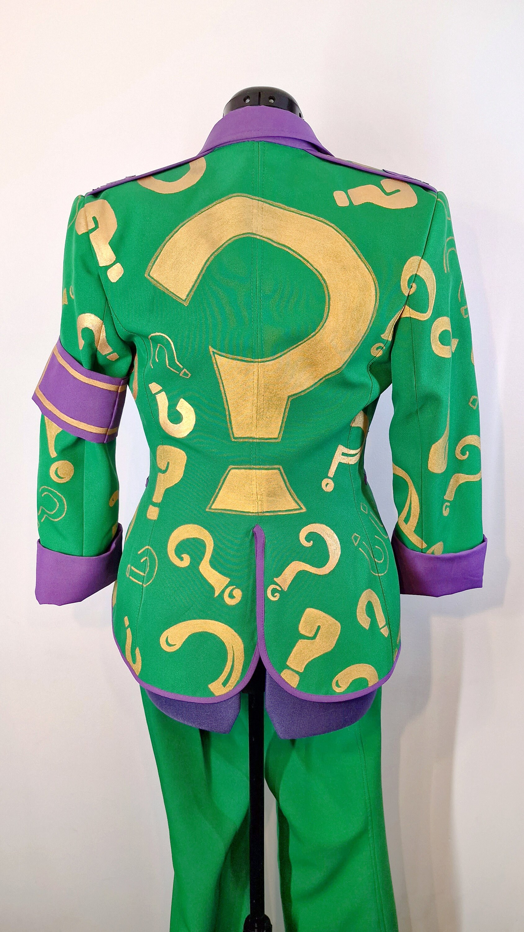 The Riddler batman Cosplay Costume - Etsy