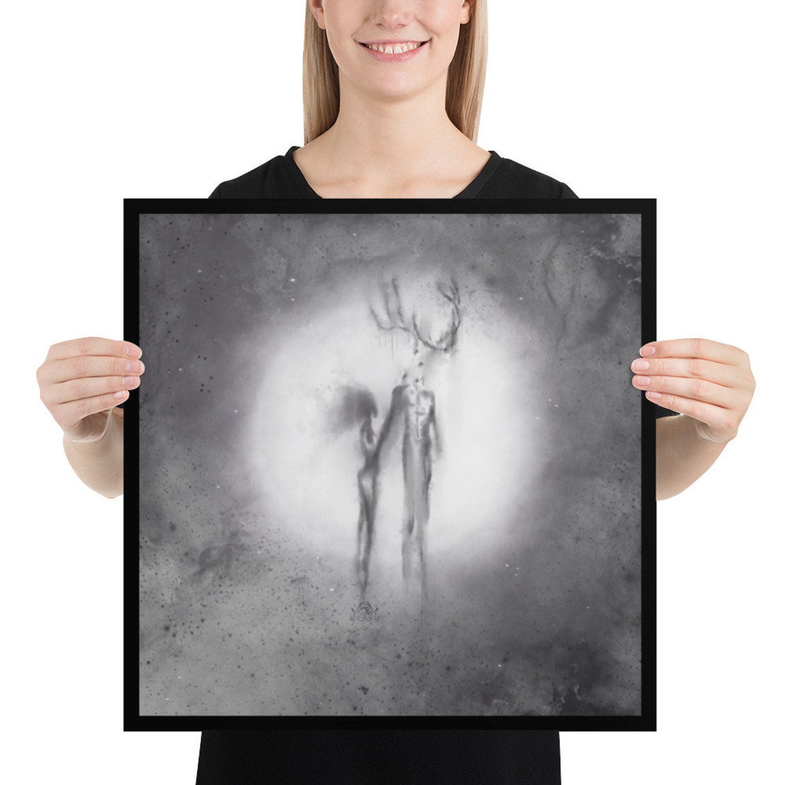 My Moon Wendigo Poster - Etsy