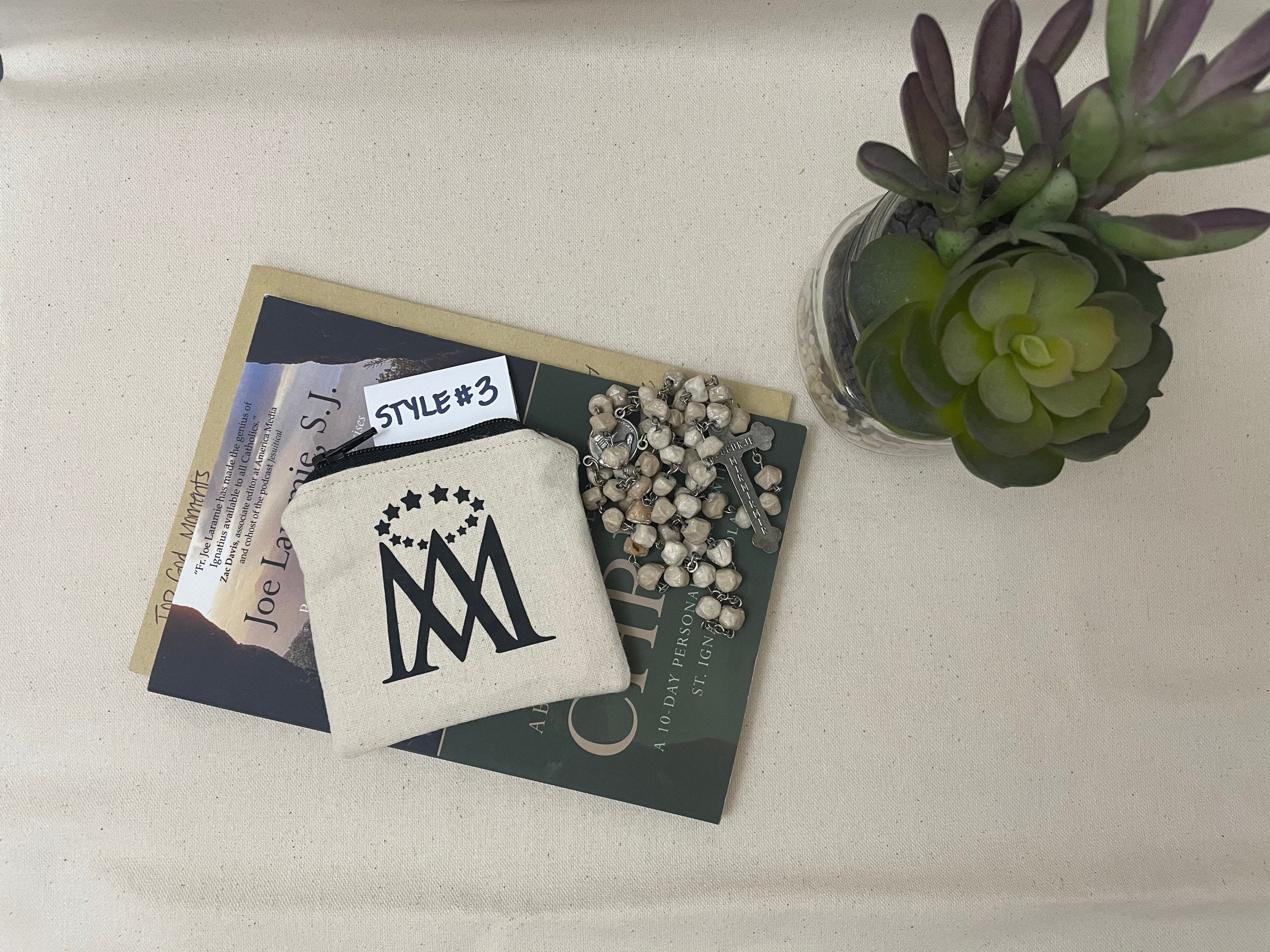 Zippered Rosary Pouch, Man Rosary Pouch, Catholic Priest Gifts, Gift ...