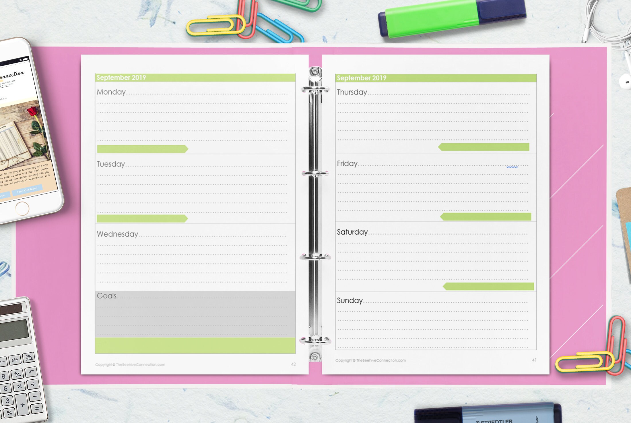 2 Student Planner Instant Download 192 Pages Printable for 2024 - 2025 ...