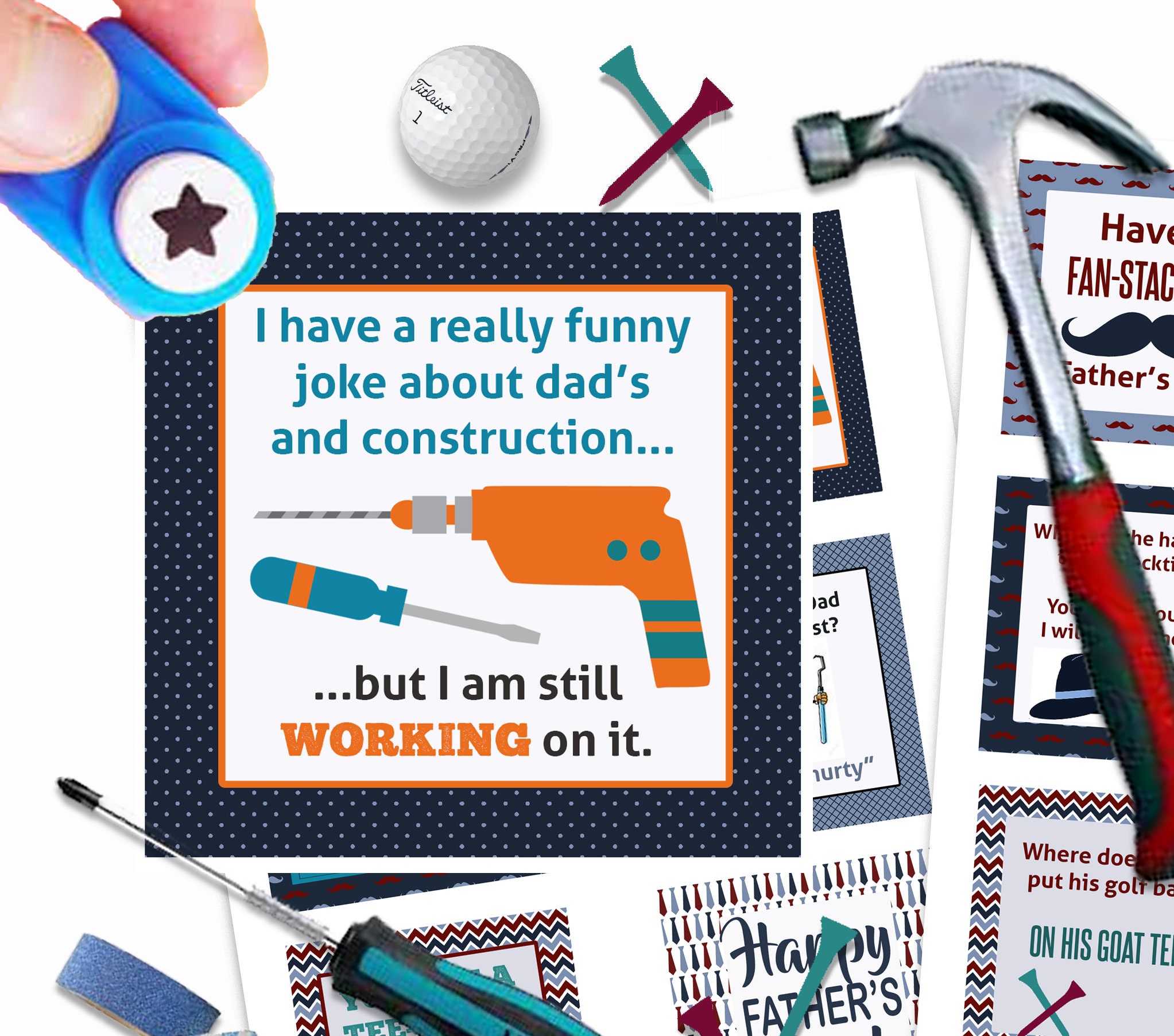 Dad Jokes Gift Tags - Printables - Instant Download - Etsy