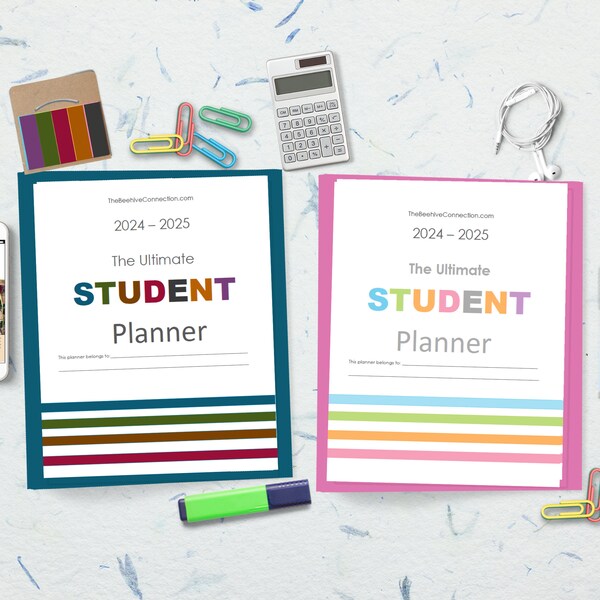 Student Planner - Etsy