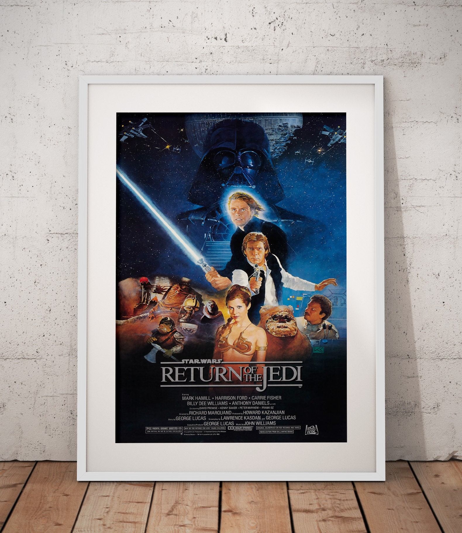 Star Wars Return Of The Jedi Poster Original