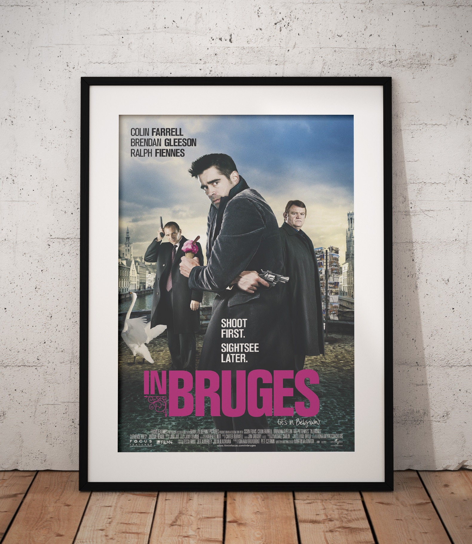 In Bruges Movie Poster
