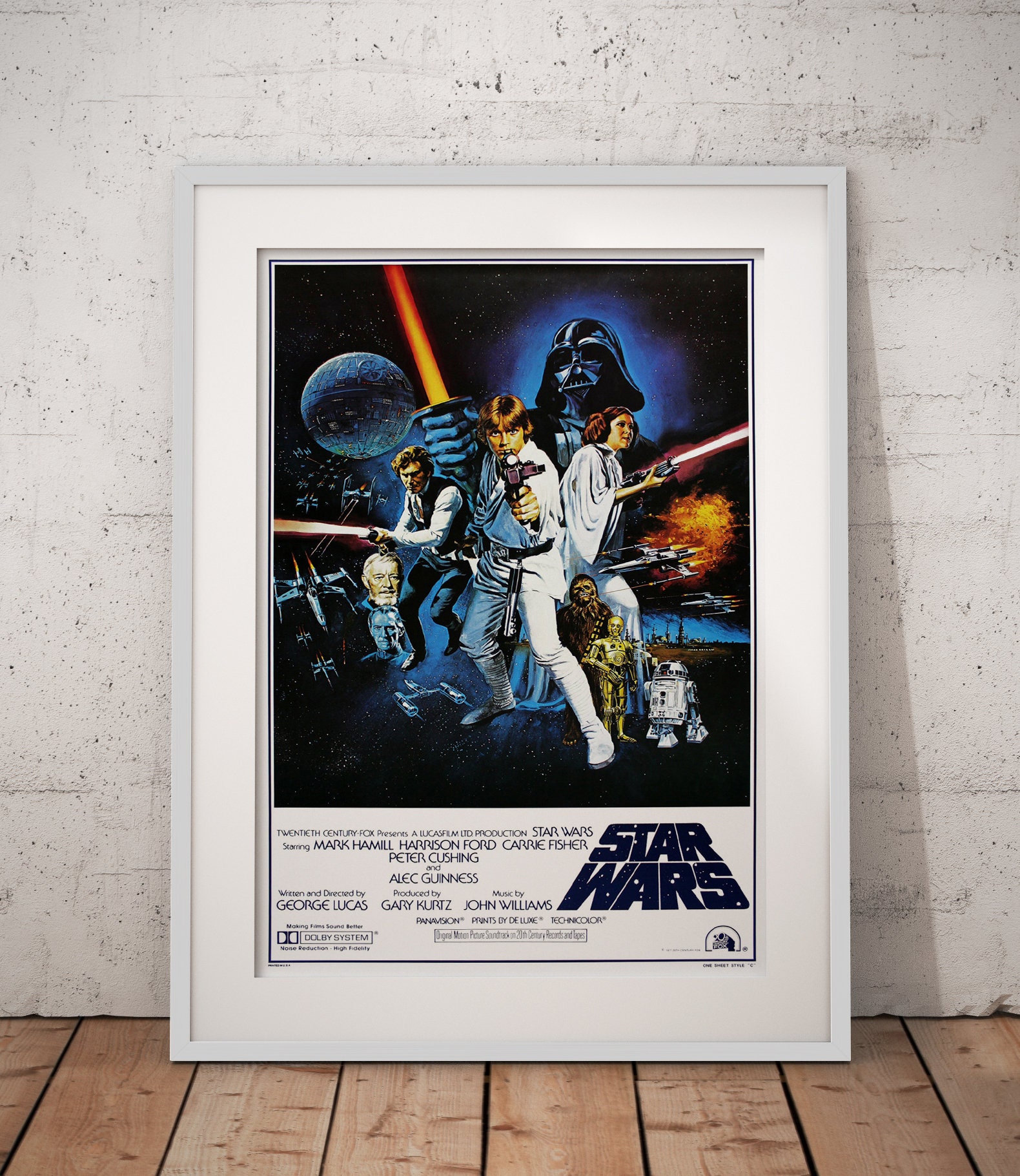 Star Wars 1977 Movie Poster