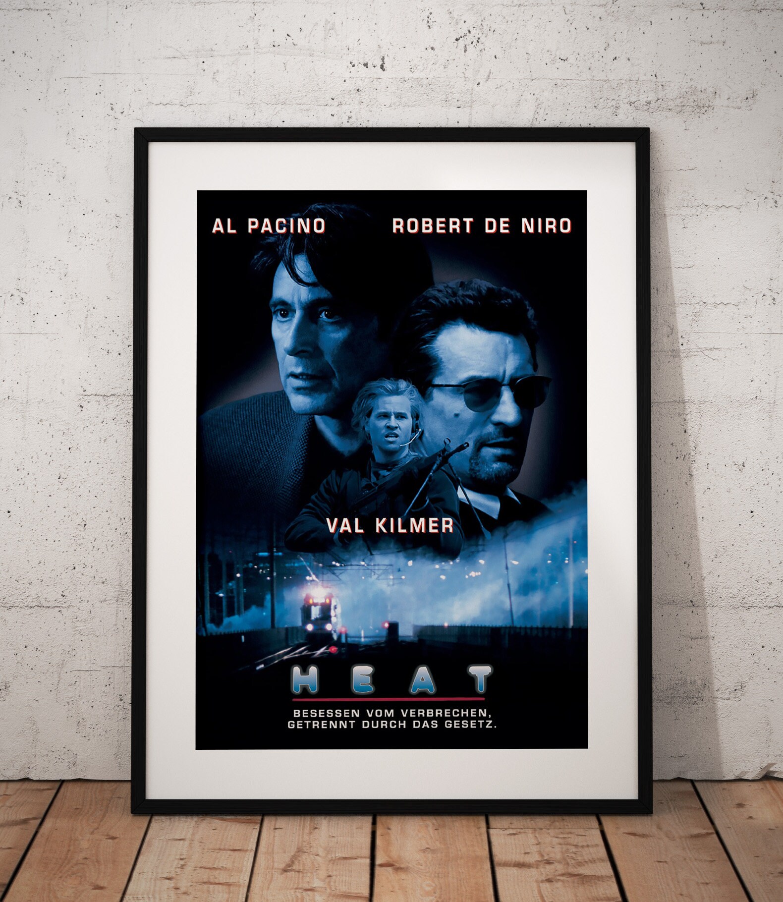 Heat 1995 Movie Poster