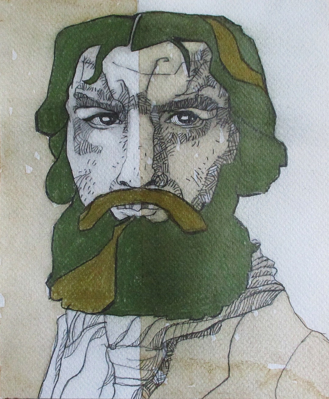 Portrait, Modern Art, Art, Modern Portrait, Decorative Art, Original ...