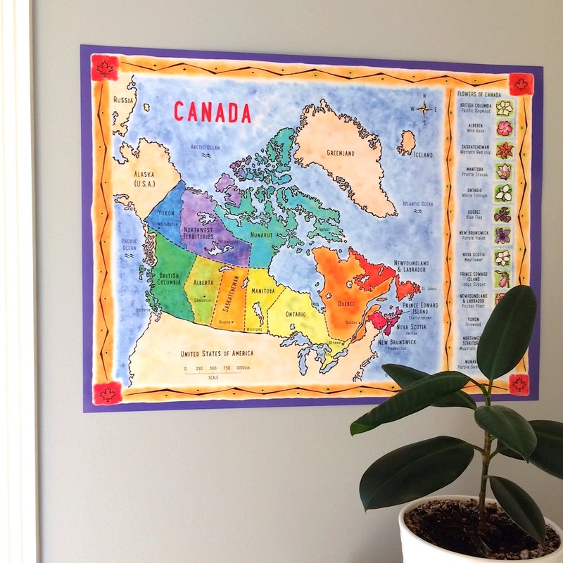 Canada Poster - Etsy Canada