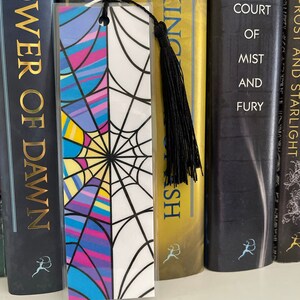 Wednesday Themed Tassel Bookmarks - Etsy
