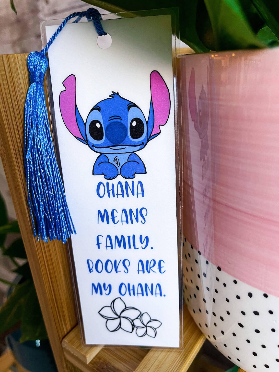 Stitch Caricature Tassel Bookmark - Etsy