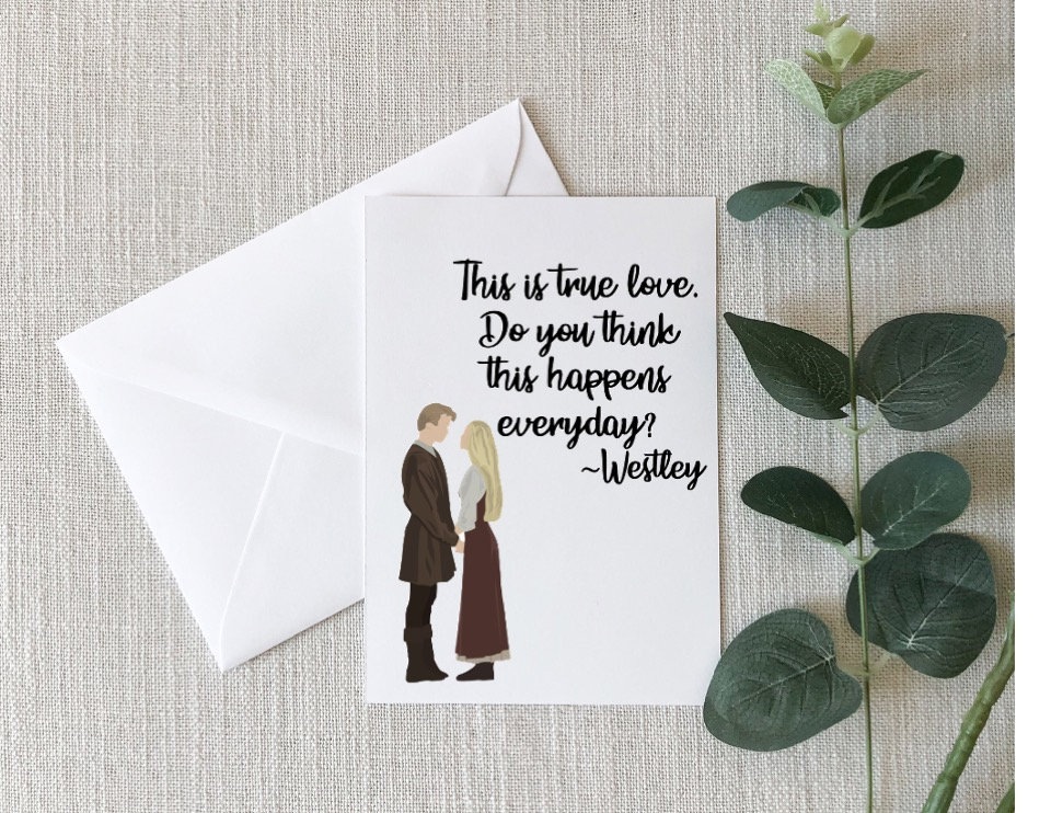 Princess Bride Inspired Card - Etsy